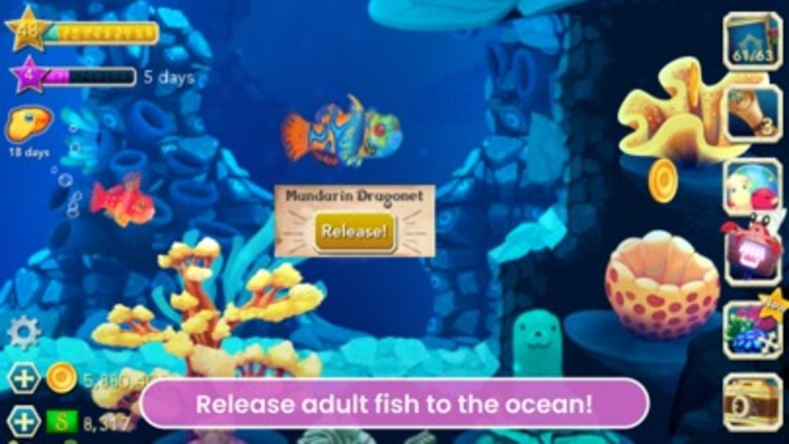 Splash: Fish Sanctuaryの配信日とアプリ情報 | 予約トップ10