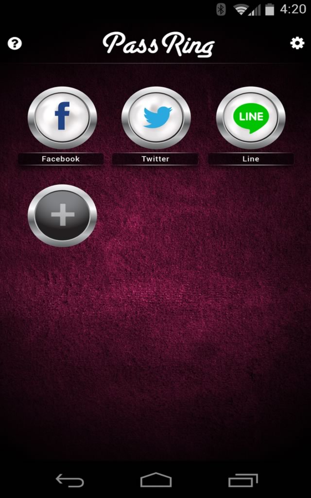 宝石箱で綺麗にパスワード管理-PassRing（パスリング）のアプリ情報 | 予約トップ10